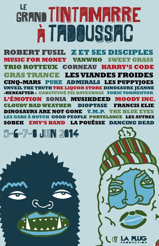 Dévoilement de la programmation 2014 du Grand Tintamarre à Tadoussac!